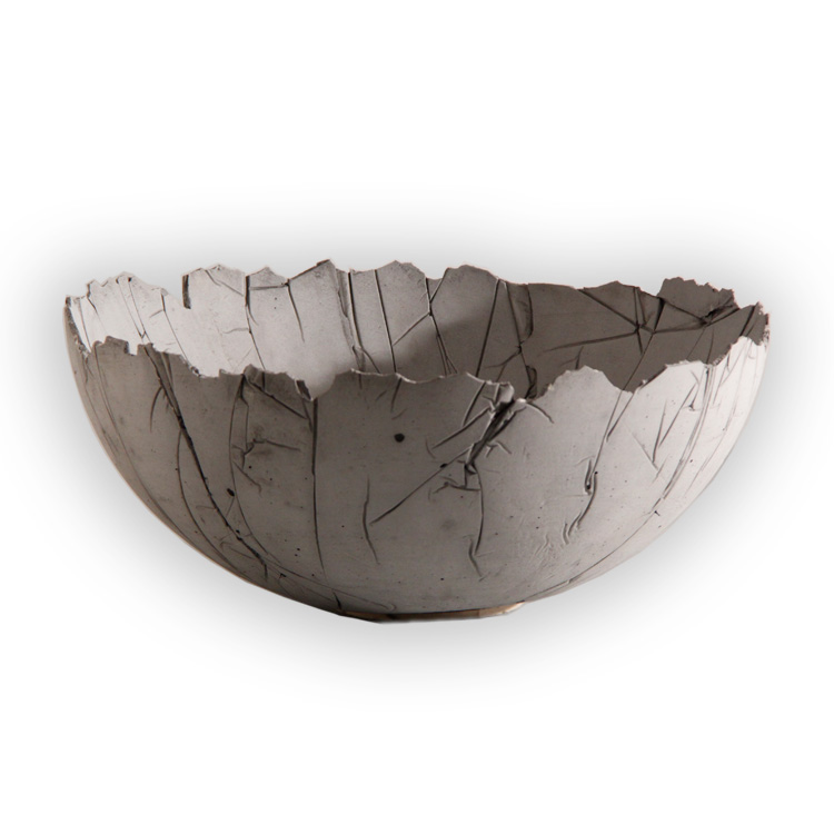 Schale aus Feinzement, Schönbeck Design - Azizumm-Shop